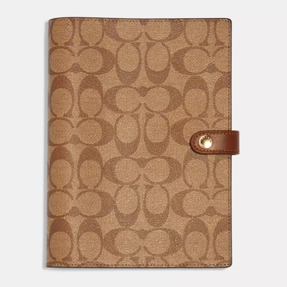 Coach | Office | Coach Signature Notebook | Poshmark